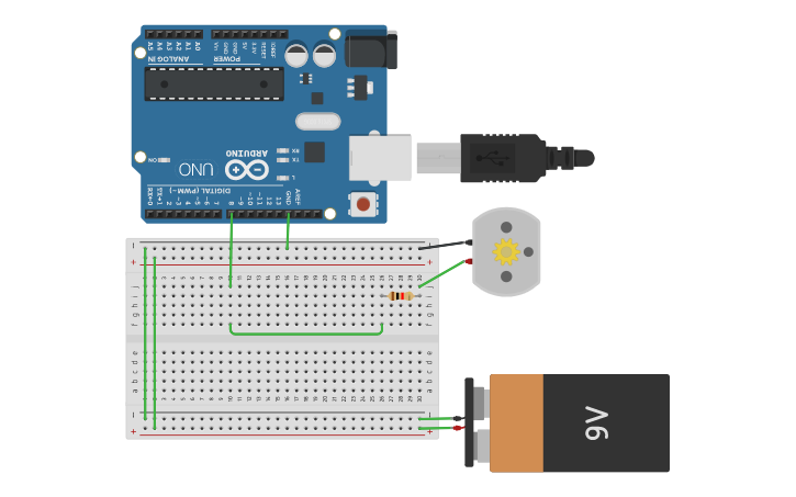 Circuit design Circuito 14 | Tinkercad