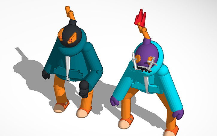 3D design whitty - Tinkercad