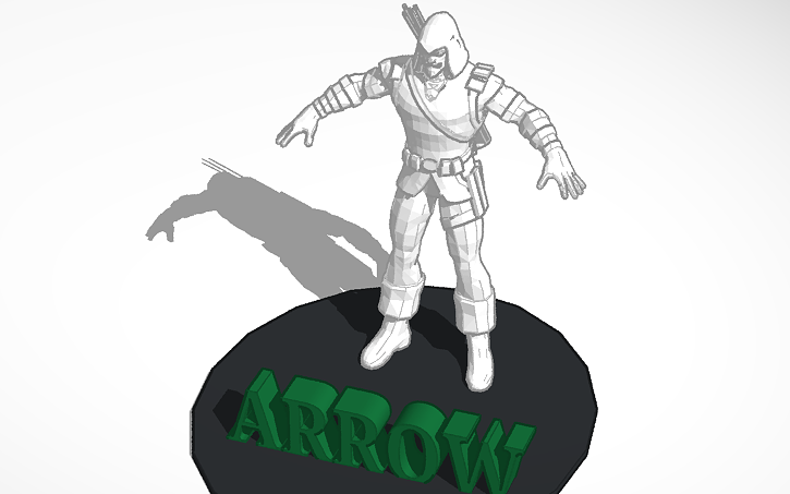 3D design Green Arrow | Tinkercad