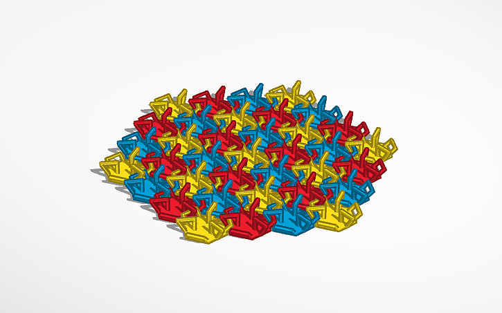 3D design Flex mesh big - Tinkercad
