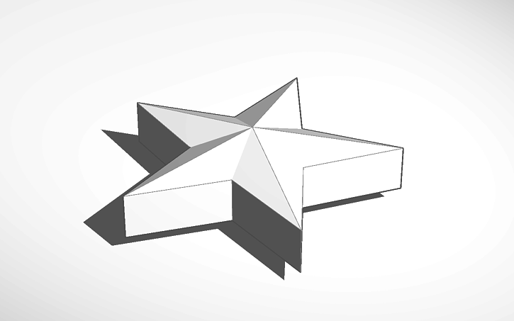 3D design Star Primitive | Tinkercad