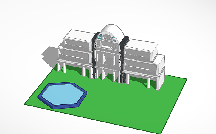 3D design My Mansion - Tinkercad