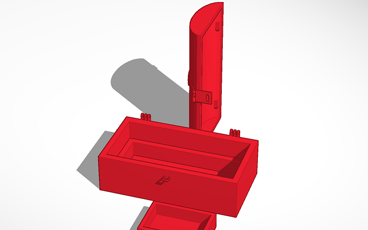 3D design Jewelry Box - Tinkercad