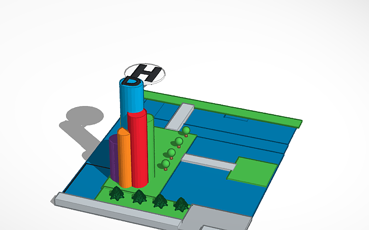 3D design burj khalifa | Tinkercad