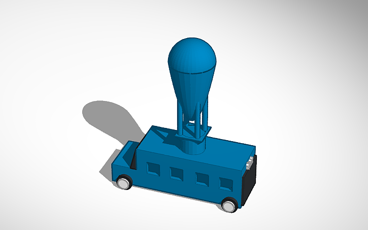 3D design yannick zijn battle bus - Tinkercad