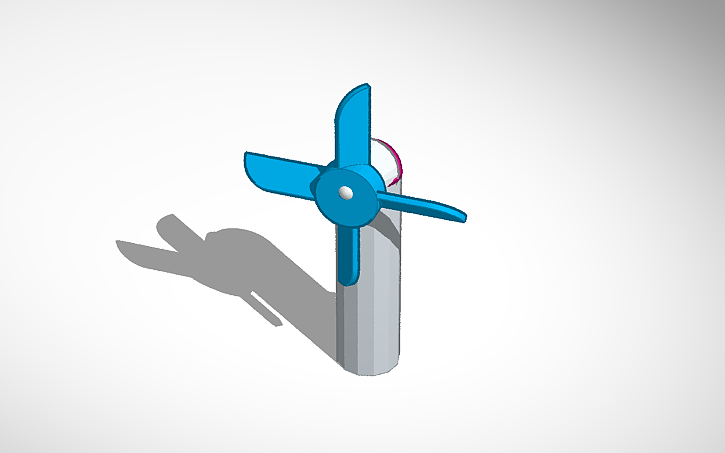 3D design Portable Wind | Tinkercad