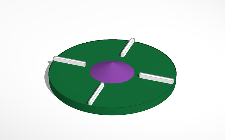 3D design seed spreader 2 - Tinkercad