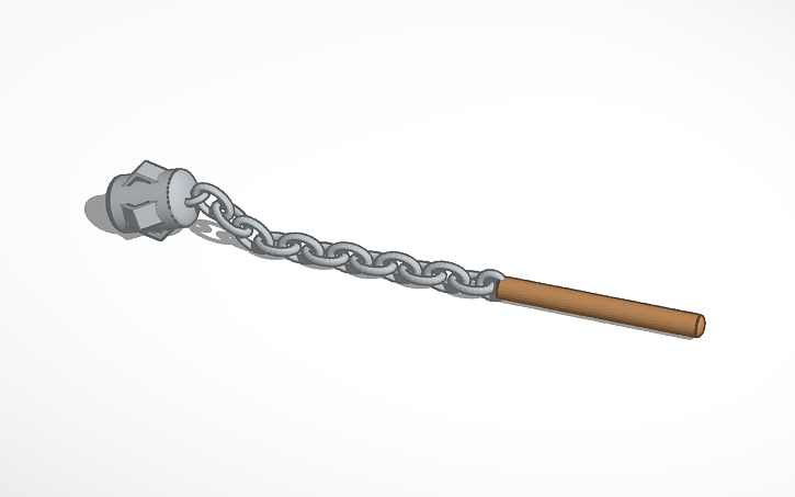 3D design flail | Tinkercad