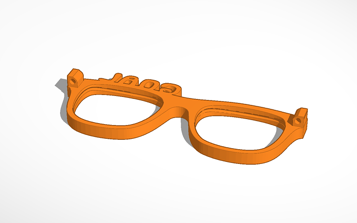 3D design Glasses without legs | Tinkercad