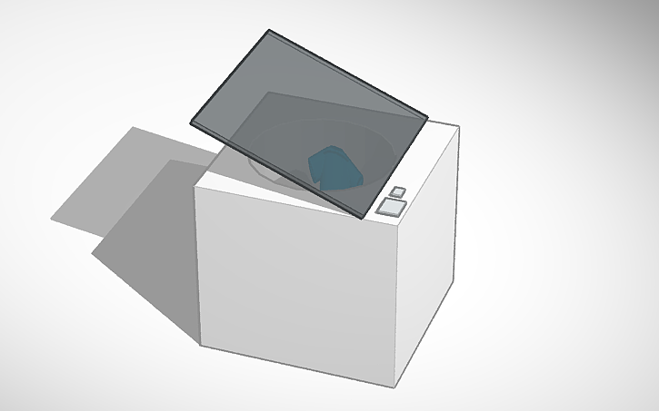 3D design Washing Machine - Tinkercad
