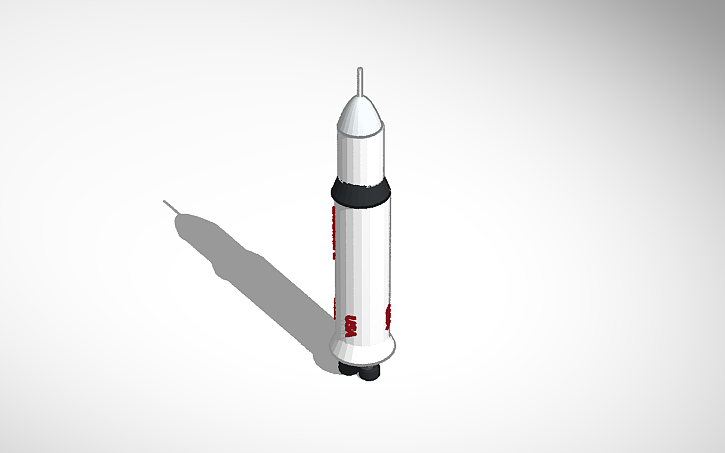 3D design Apollo 11 USA NASA | Tinkercad
