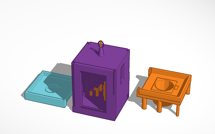 3d Design Bird Feeder Mk I Adam Owens Tinkercad