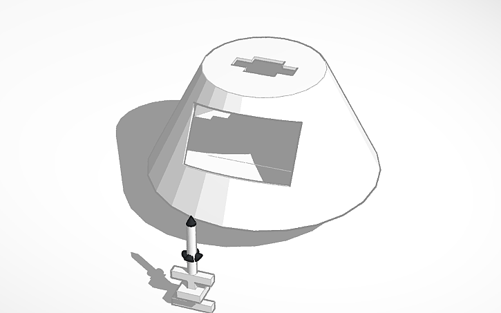 3D design command pod ares I | Tinkercad