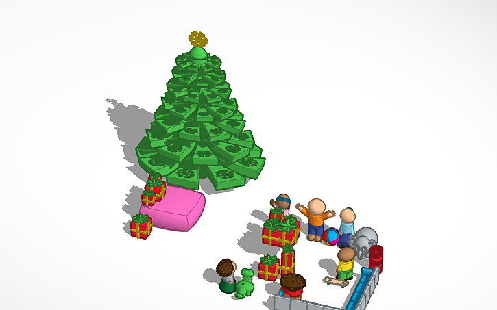 3D design Chirstmas with Kids | Tinkercad