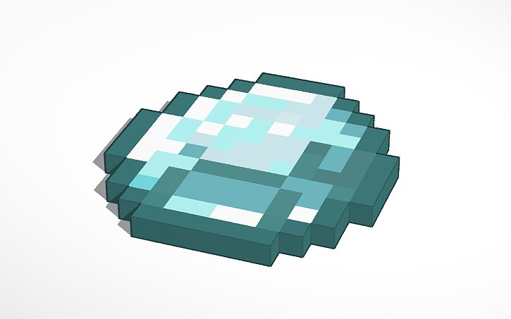 3D design Minecraft Diamond | Tinkercad