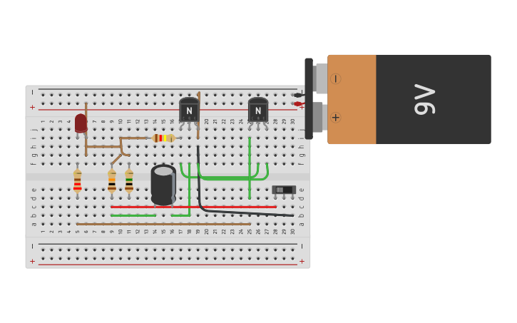 Circuit design clap sensor - Tinkercad