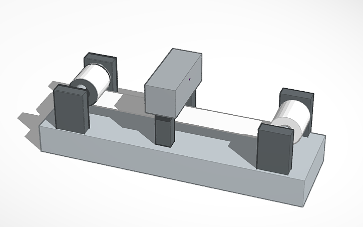 3D design Turing Machine - Tinkercad