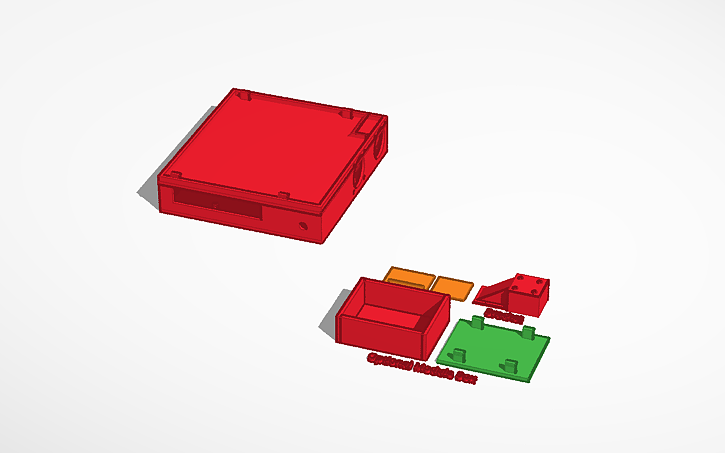 3D design Duet 2 Wifi Enclosure for Ooznest Workbee CNC - Tinkercad