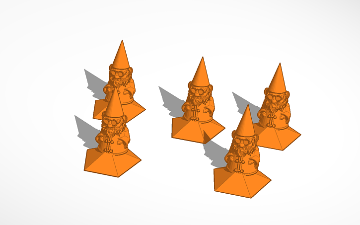 3D design Gnome - Tinkercad