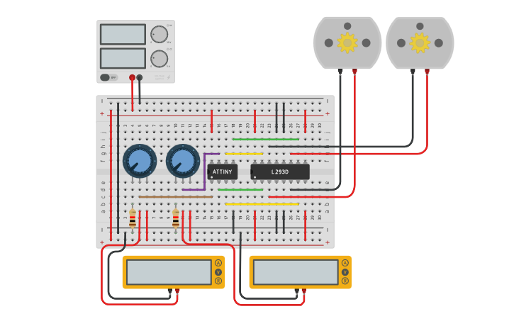 Circuit Design R L Motor Attiny85 V 2 Tinkercad