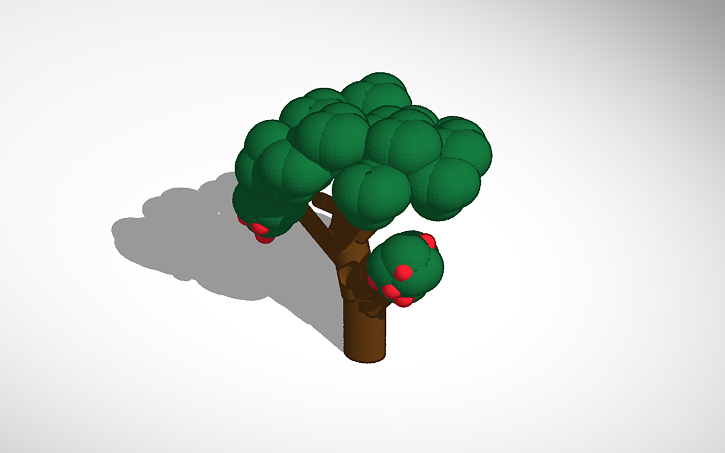 3D design TREE!!! | Tinkercad