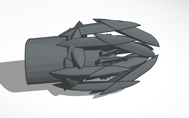 3D design worm from transformers - Tinkercad