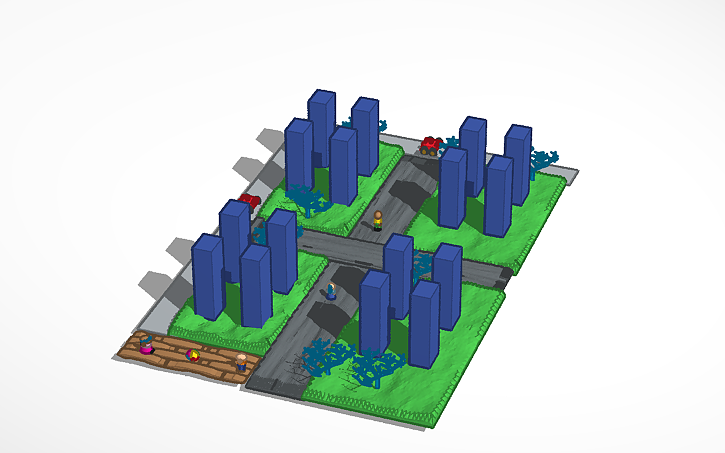 3D design my apartments complex - Tinkercad