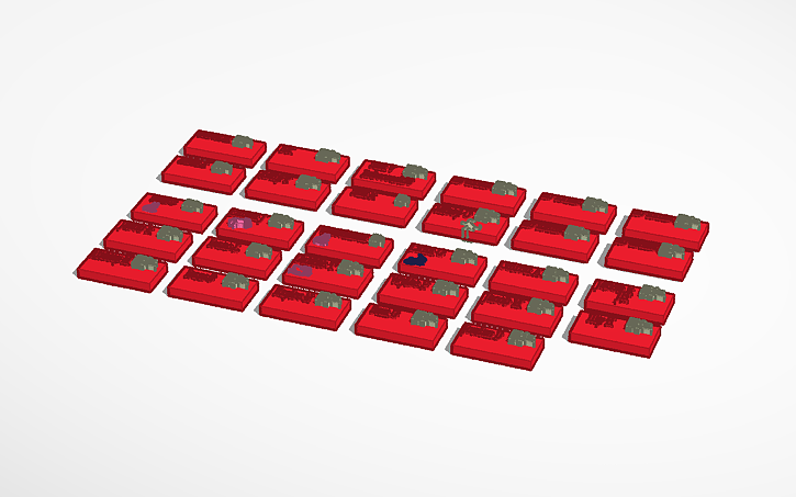 3D design name tag - Tinkercad