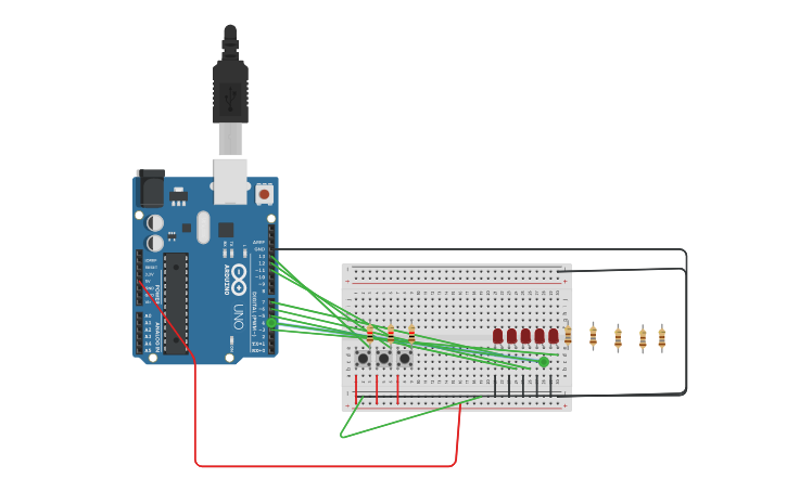 Circuit design Brian Luu Audrino project A4 - Tinkercad