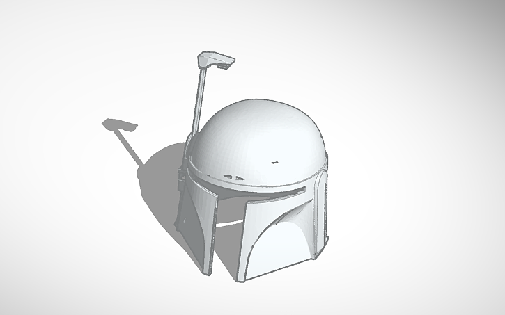 3D design The Mandalorian: Boba Fett Helmet | Tinkercad