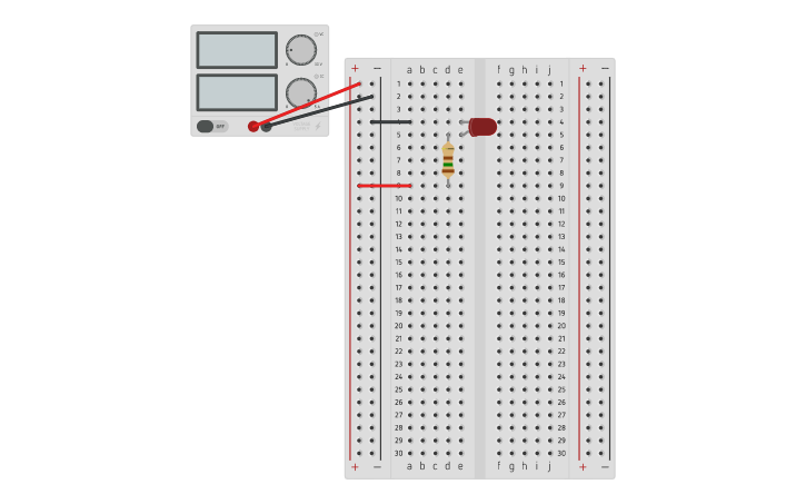 Circuit design CPE 100L - Lab 2 Experiment 1 | Tinkercad Circuit design CPE 100L - Lab 2 Experiment 1 | Tinkercad