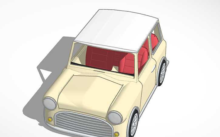 3D design 1969 Mini Cooper - Tinkercad