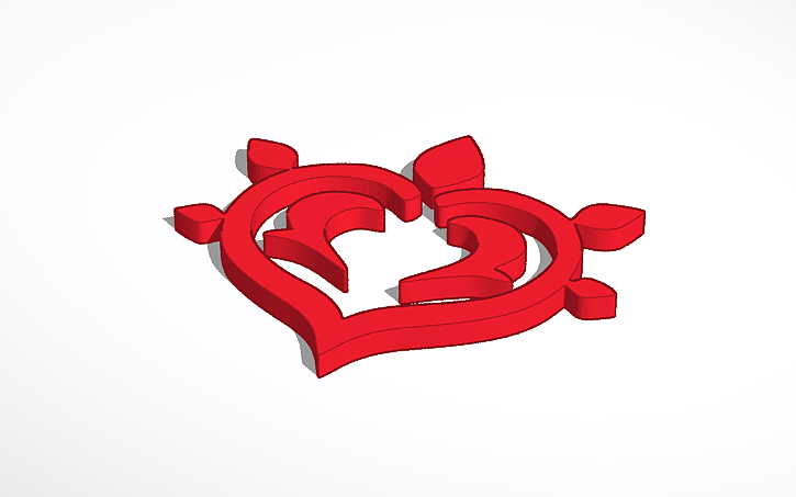 3D design Pyro Symbol - Tinkercad