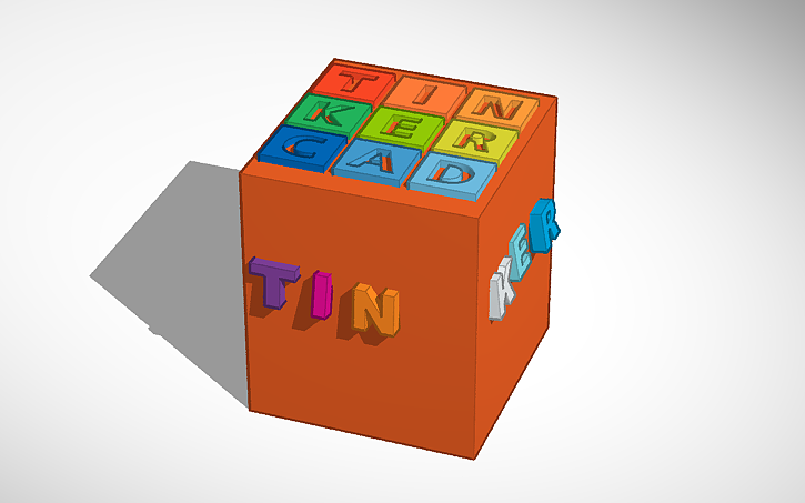 3D design Tinkercad’s table - Tinkercad