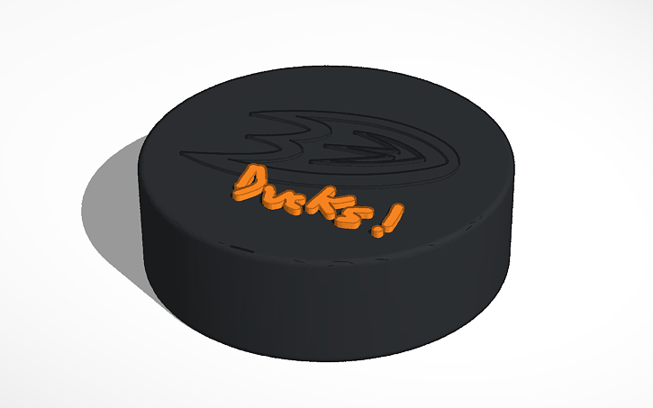3D design Build A Better Puck Group #8 | Tinkercad