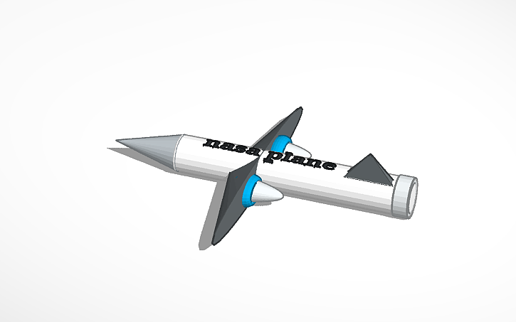 3D design plane - Tinkercad