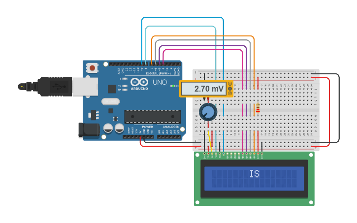 Circuit Design Lcd Tinkercad