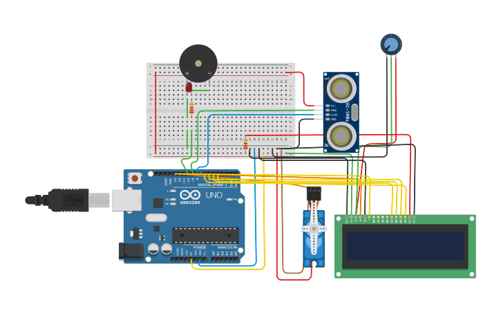 Circuit design lcd 1 - Tinkercad
