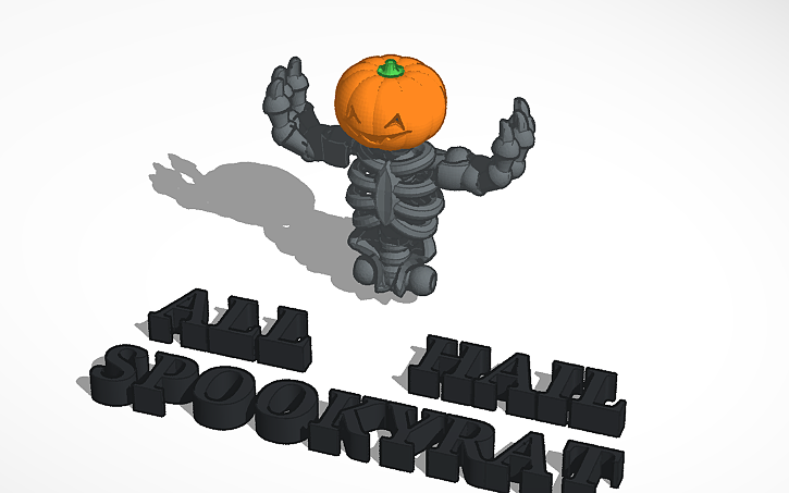 3D design Spooky Rat | Tinkercad