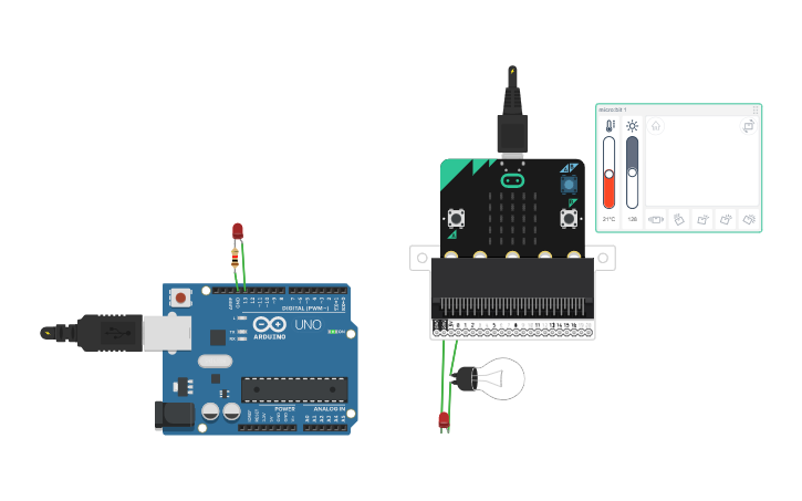 Circuit design Blink a light! | Tinkercad