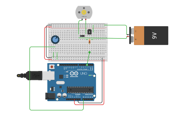 Circuit design Experiment 6 - Tinkercad
