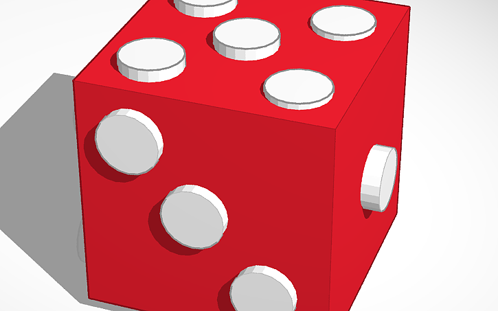 3D design Dado extra | Tinkercad