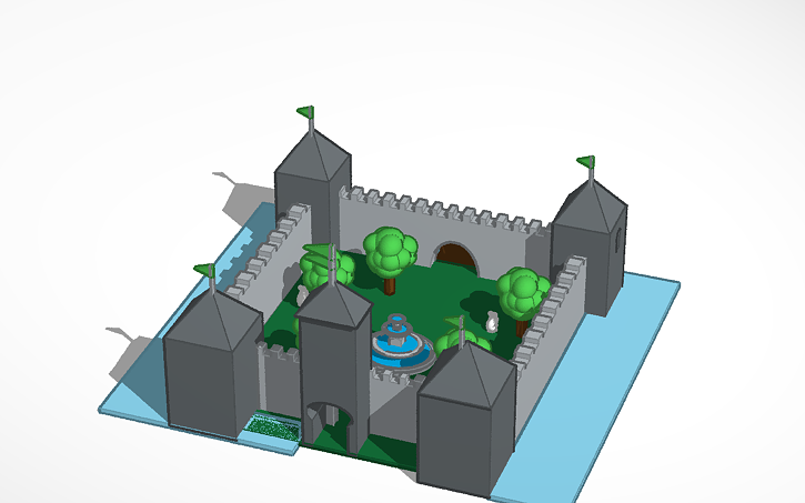 3D design Castle | Tinkercad