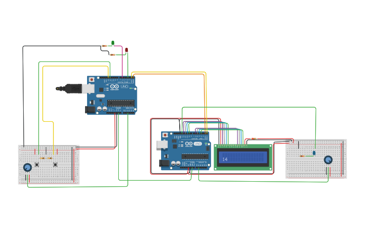 Circuit design Exercice 2 | Tinkercad