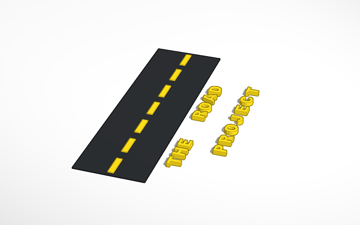 3D design Road | Tinkercad