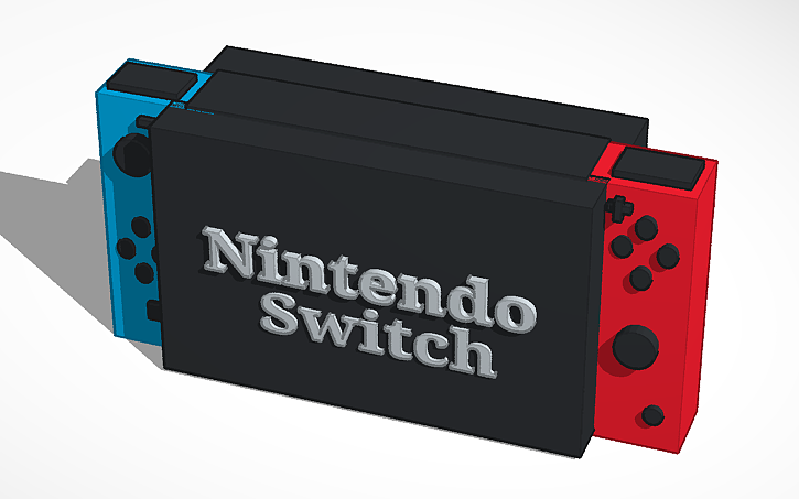 3D design Nintendo Switch - Tinkercad