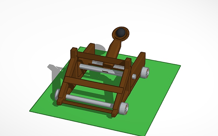 3D design CATAPULTA SGL - Tinkercad