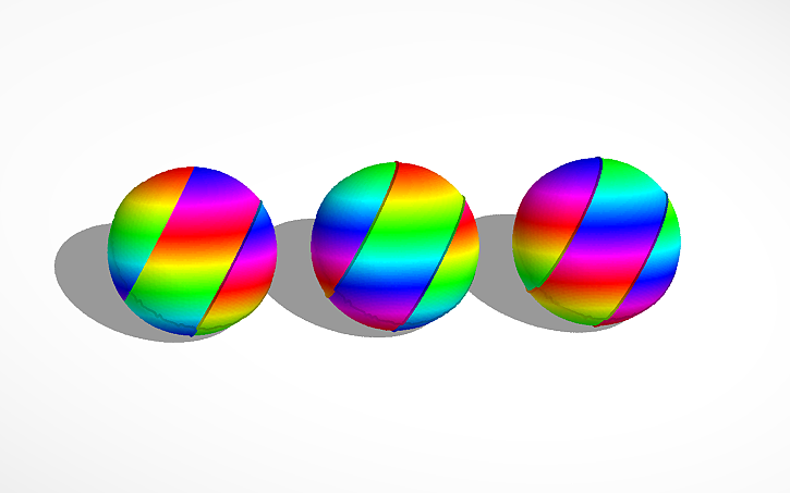 3D design Fancy Juggling Balls - Tinkercad