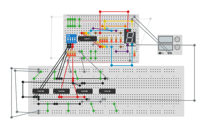 Circuit design lab 9 20104928 - Tinkercad