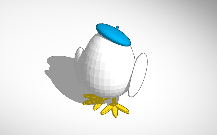 3D design baby chak - Tinkercad